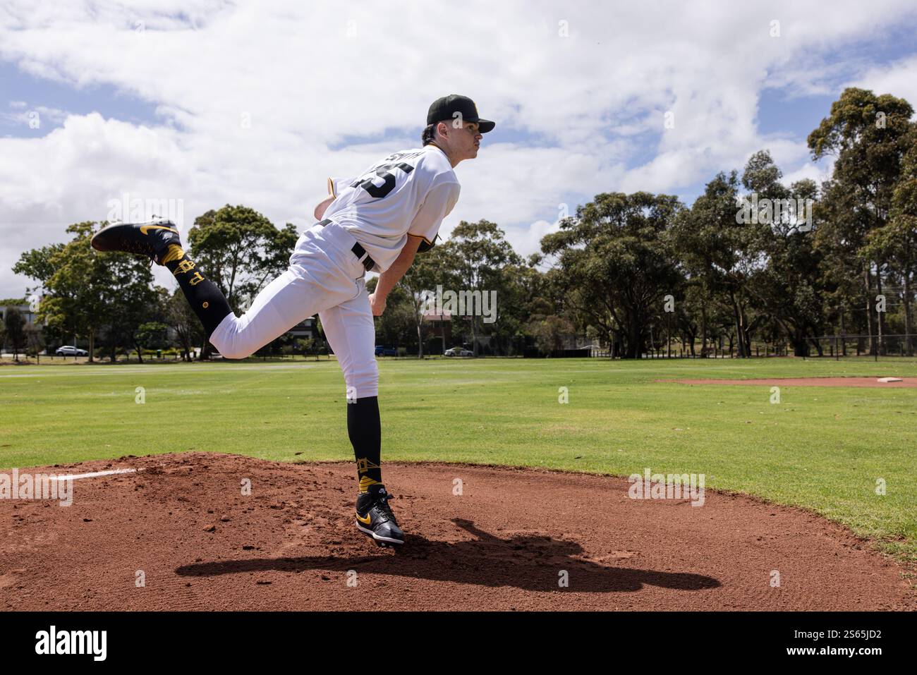 Robinson Smith is seen during a media opportunity at the Sandringham ...