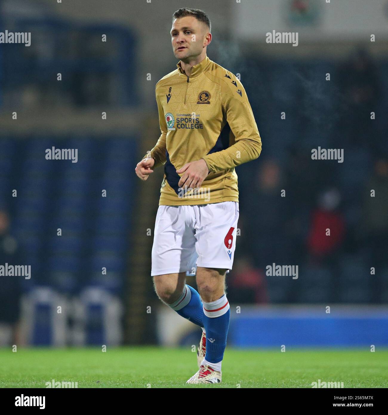 Blackburn, UK. 15th Jan, 2025. Sondre Tronstad of Blackburn Rovers ...