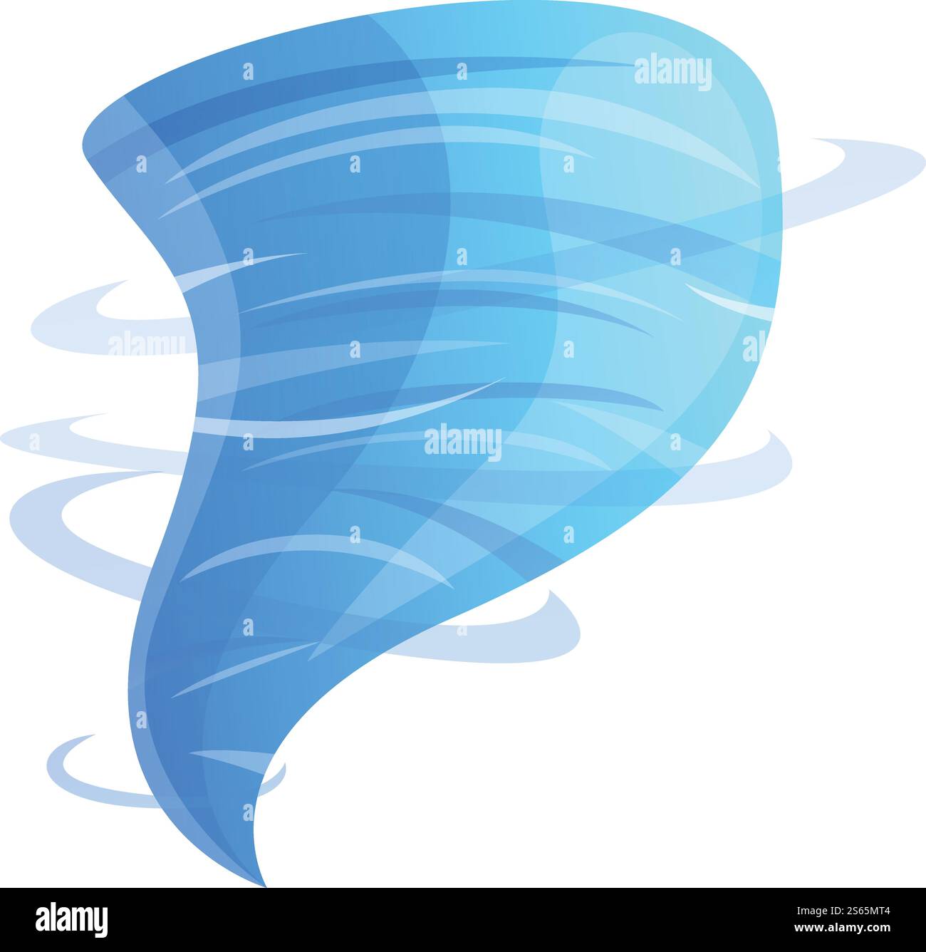 Catastrophe tornado icon. Cartoon of catastrophe tornado vector icon ...