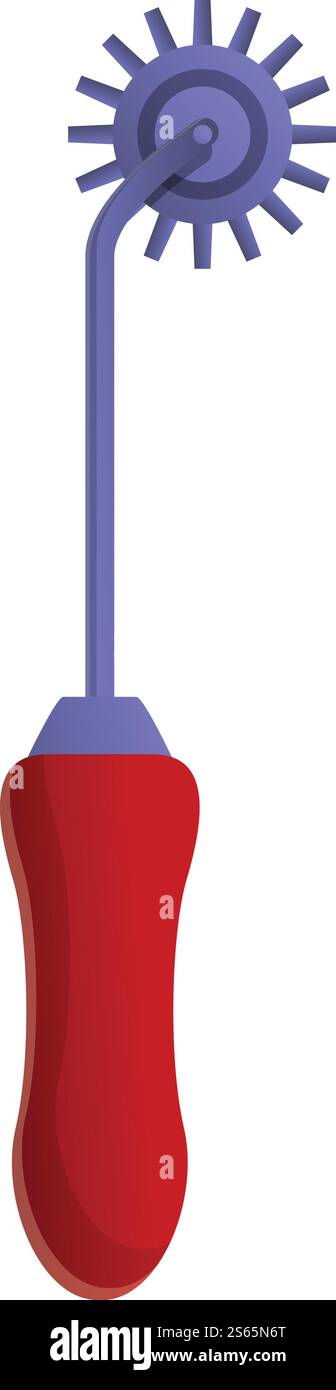 Tracing wheel sew icon. Cartoon of tracing wheel sew vector icon for ...