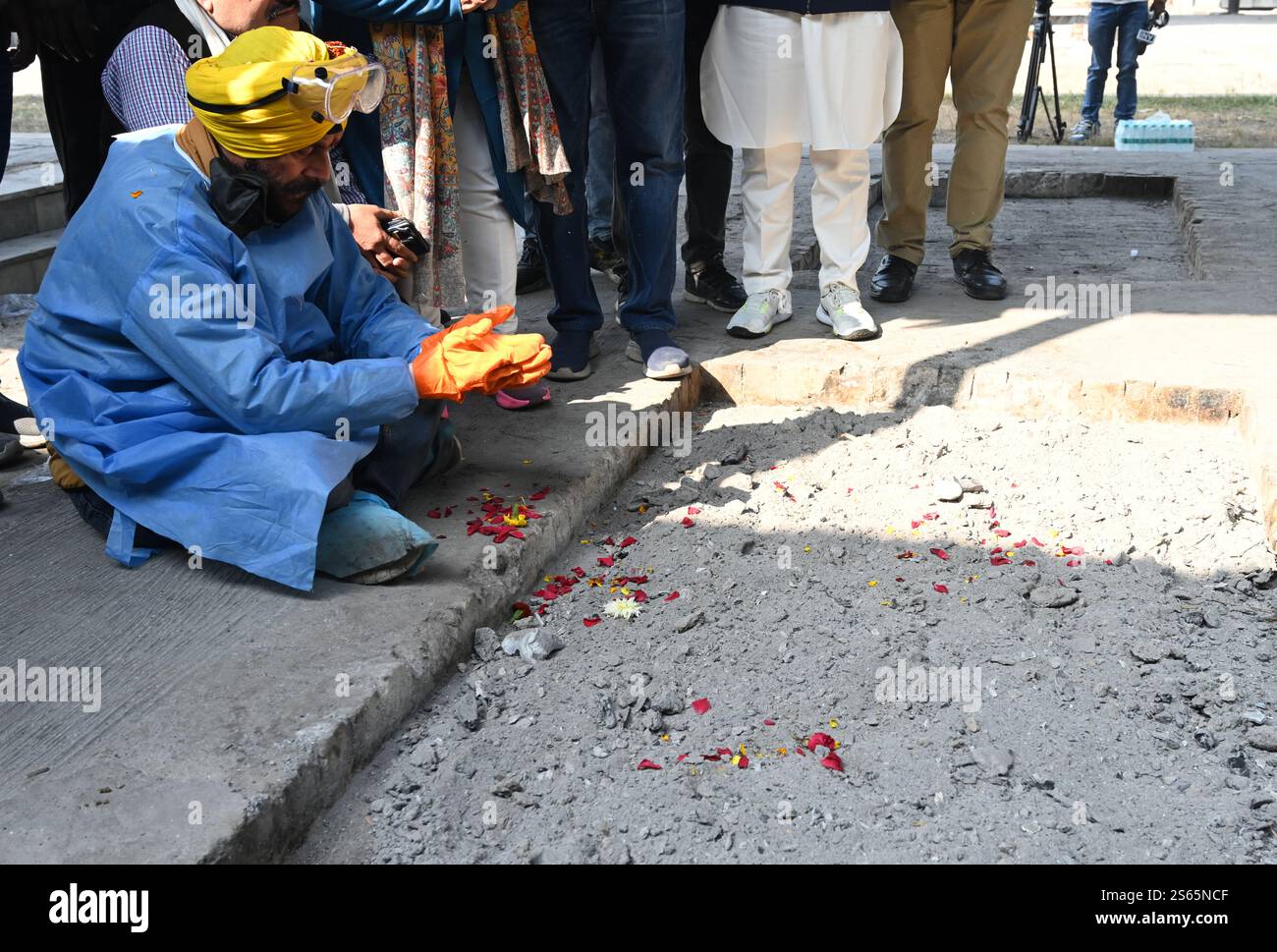 NEW DELHI, INDIA - JANUARY 14: AAP candidate from Shahdara assembly ...