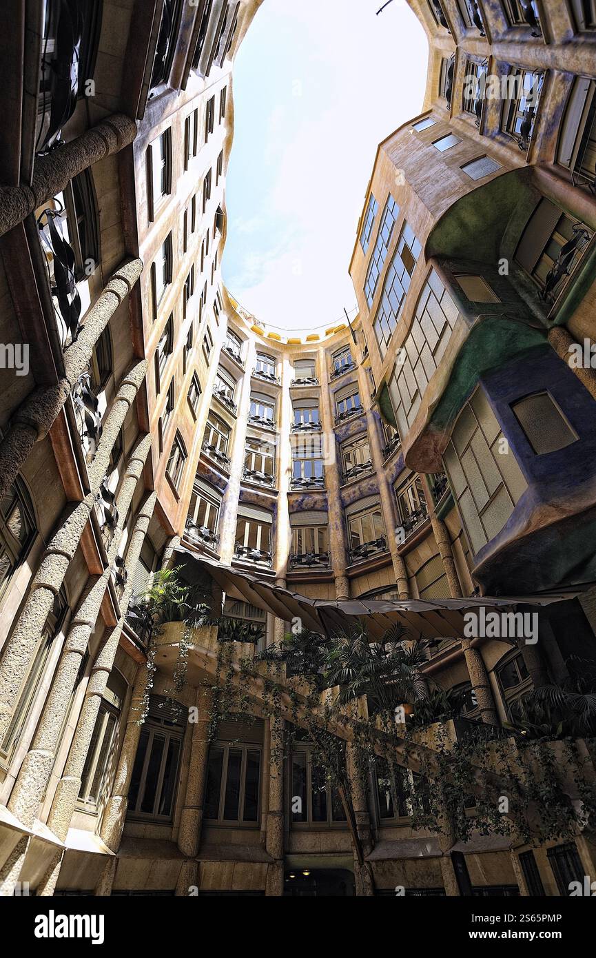 Antoni Gaudi house and artworks Stock Photo - Alamy