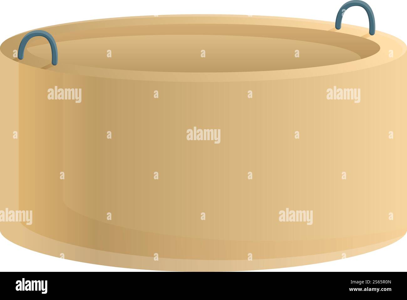 Concrete cylinder icon. Cartoon of concrete cylinder vector icon for ... Concrete cylinder icon. Cartoon of concrete cylinder vector icon for ...