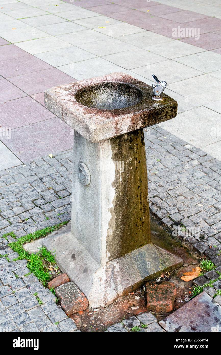 Concrete bubbler hi-res stock photography and images - Alamy