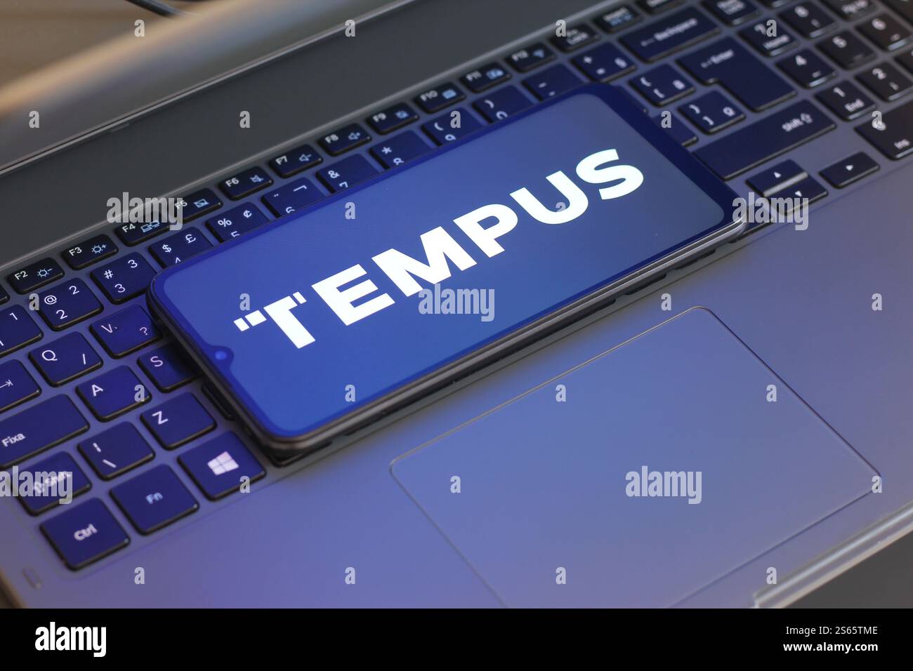 Canada. 15th Jan, 2025. In this photo illustration, the Tempus AI logo ...