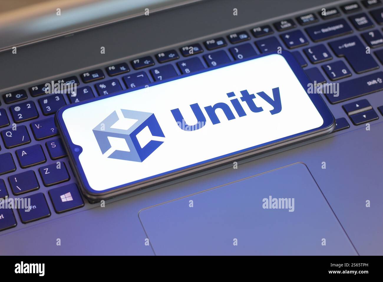 Canada. 15th Jan, 2025. In this photo illustration, the Unity ...