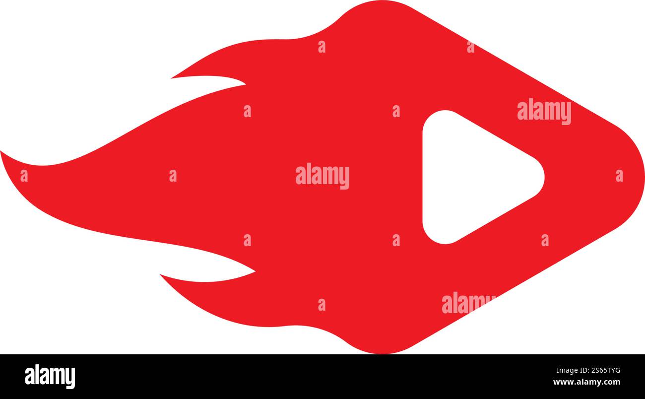 Hot Play logo Vector icon template Stock Vector Image & Art - Alamy