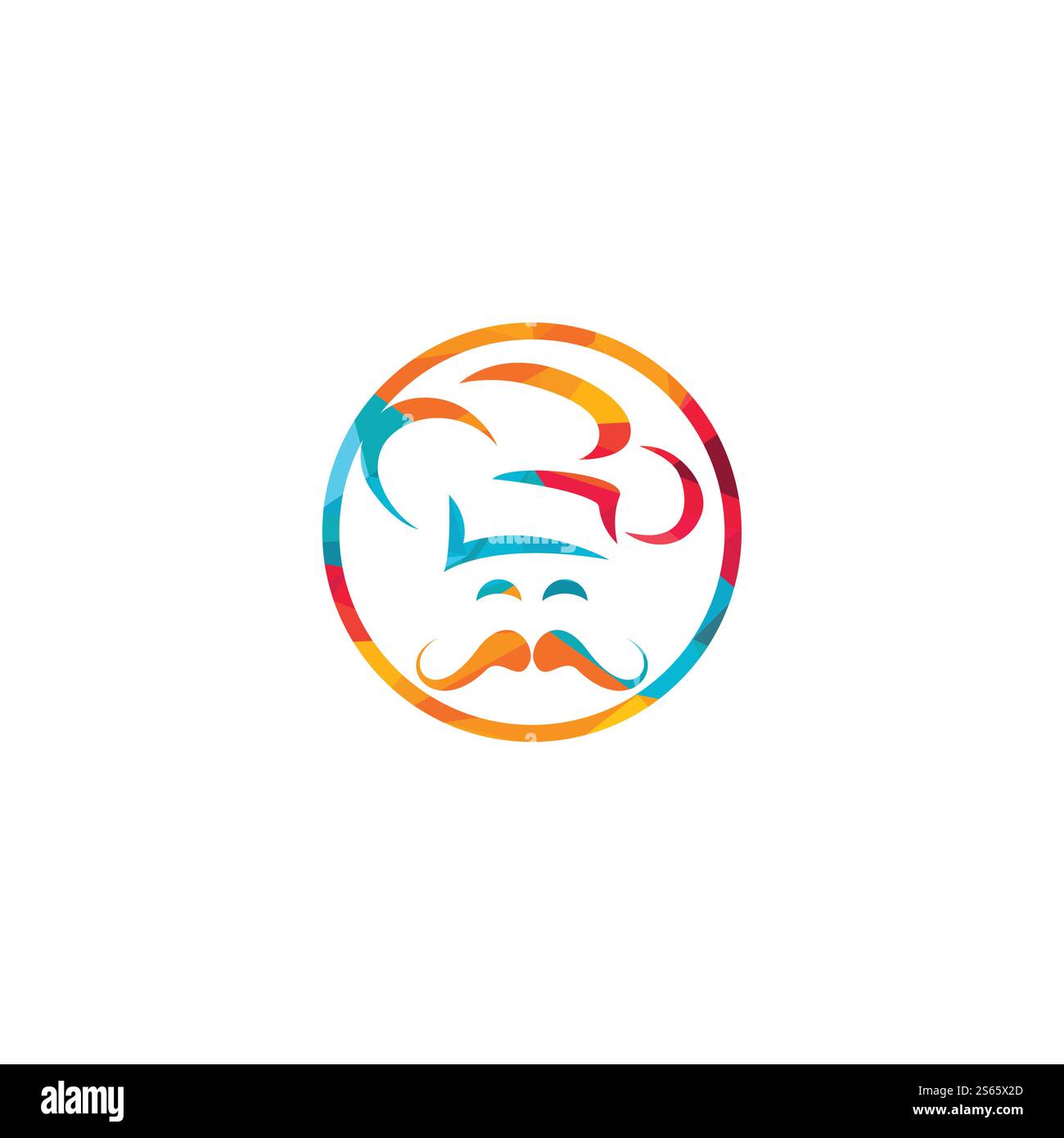 Chef vector logo design. Cooking and restaurant logo concept Stock ...