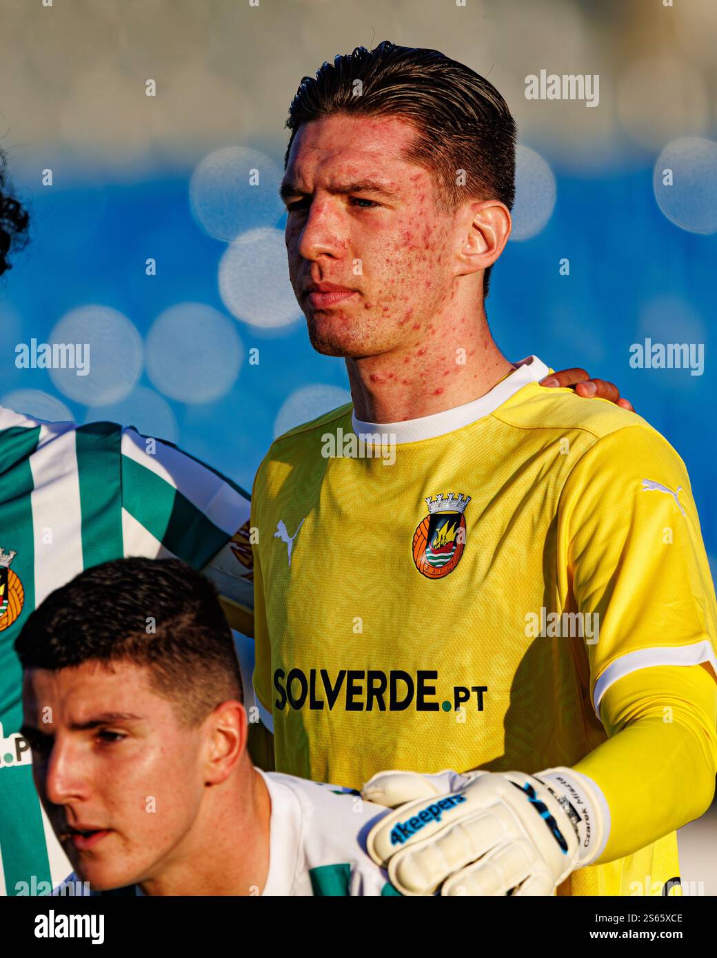 Cezary Miszta seen in action during Taca De Portugal game between teams ...