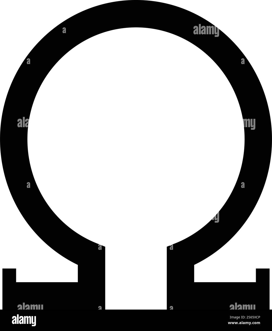 Greek capital omega hi-res stock photography and images - Alamy