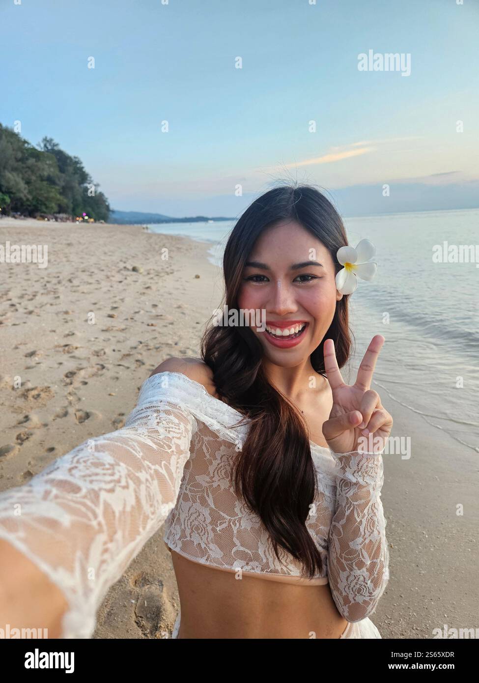 Woman on call using hi-res stock photography and images - Alamy