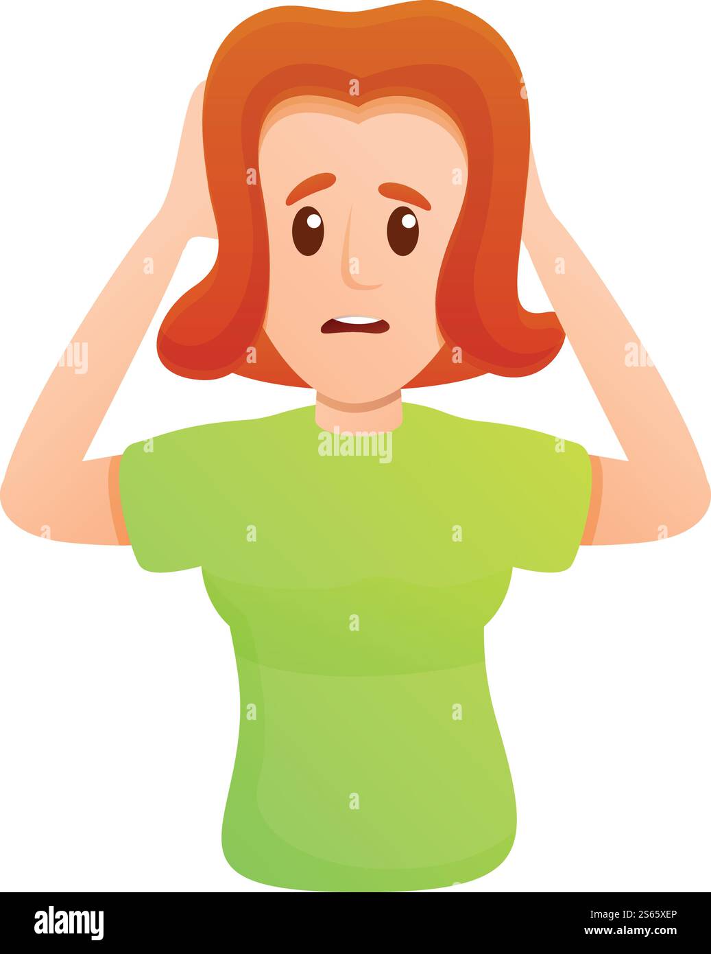 Stress icon. Cartoon of stress vector icon for web design isolated on ...