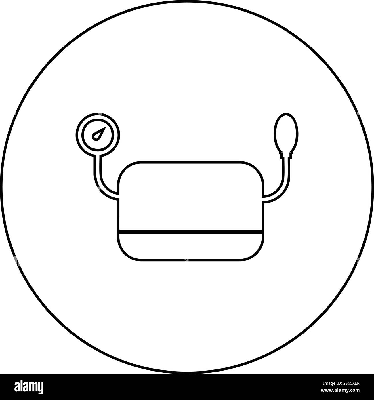 Blood pressure measuring device Tonometer apparatus Sphygmometer ...