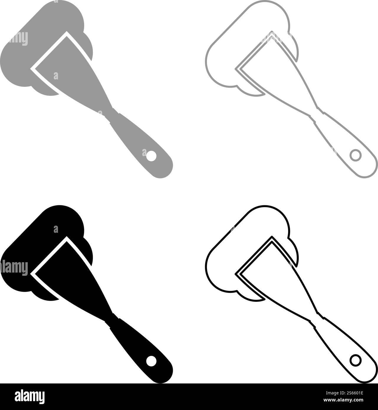 Construction spatula spreading mortar Working tools Manufacturing ...