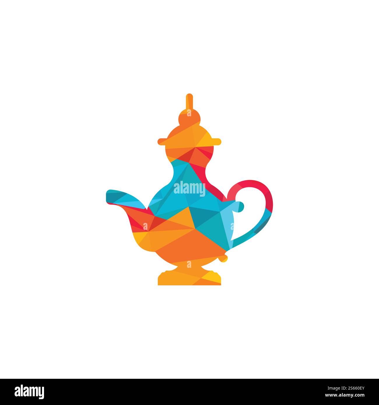Islamic teapot vector design template. Traditional teapot Ramadan ...
