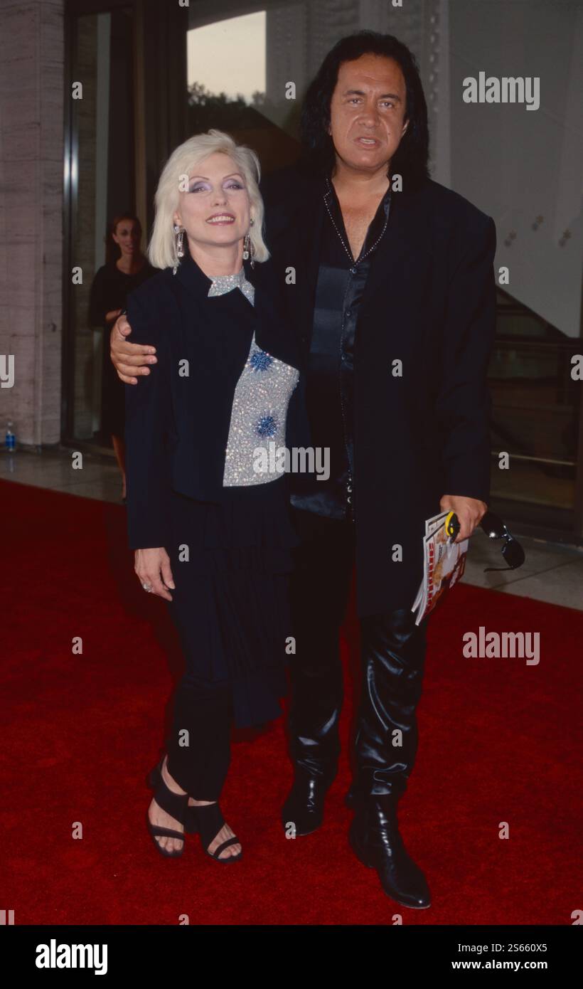 Deborah "Debbie" Harry and Gene Simmons attend The Fragrance Foundation ...