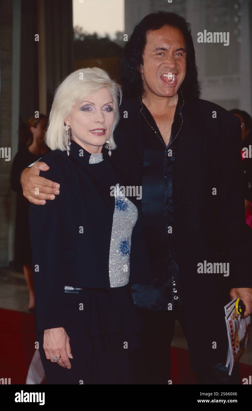 Deborah "Debbie" Harry and Gene Simmons attend The Fragrance Foundation ...