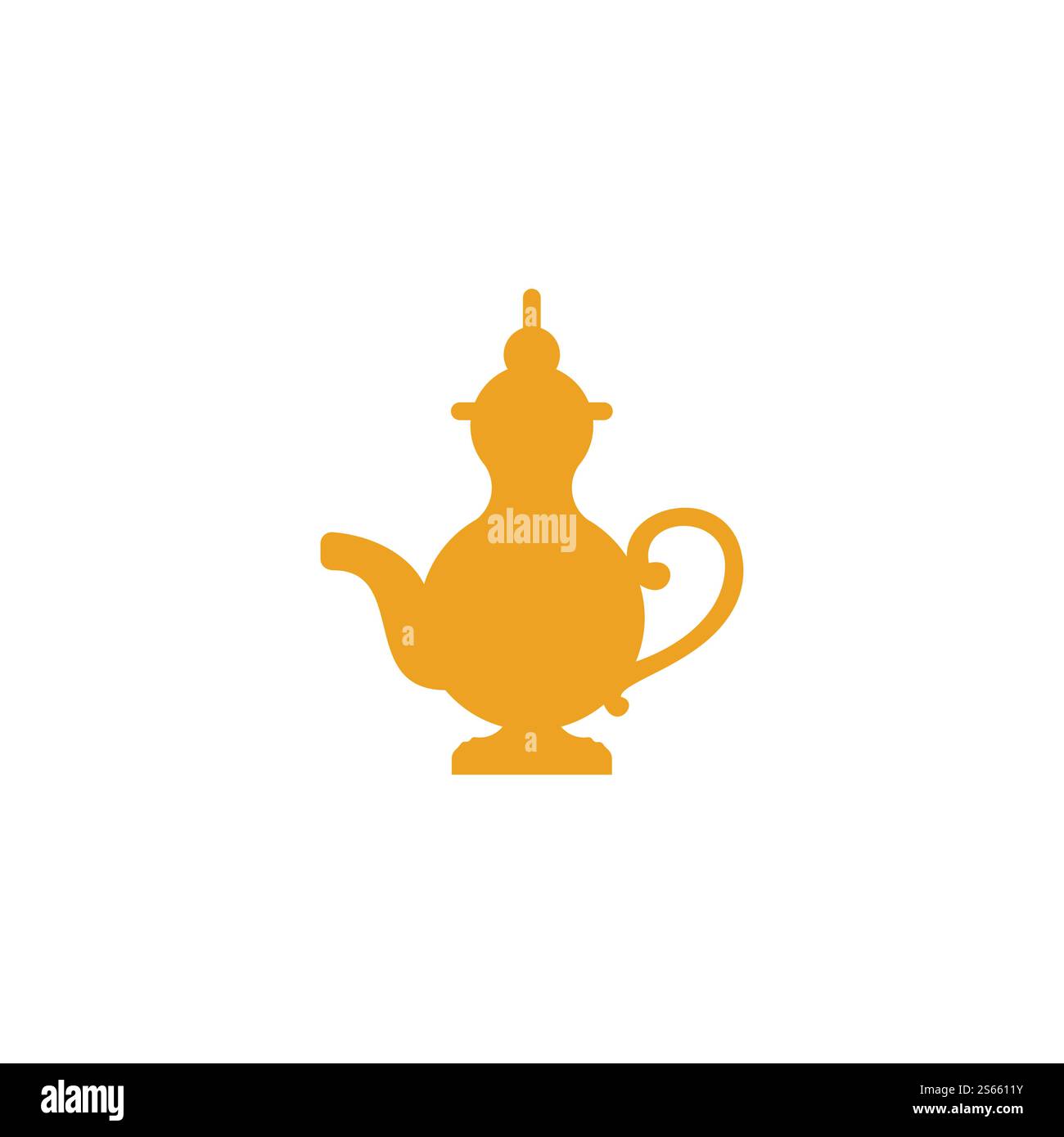 Islamic teapot vector design template. Traditional teapot Ramadan ...