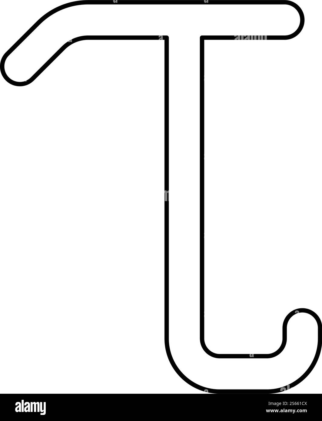 Tau symbol Stock Vector Images - Alamy