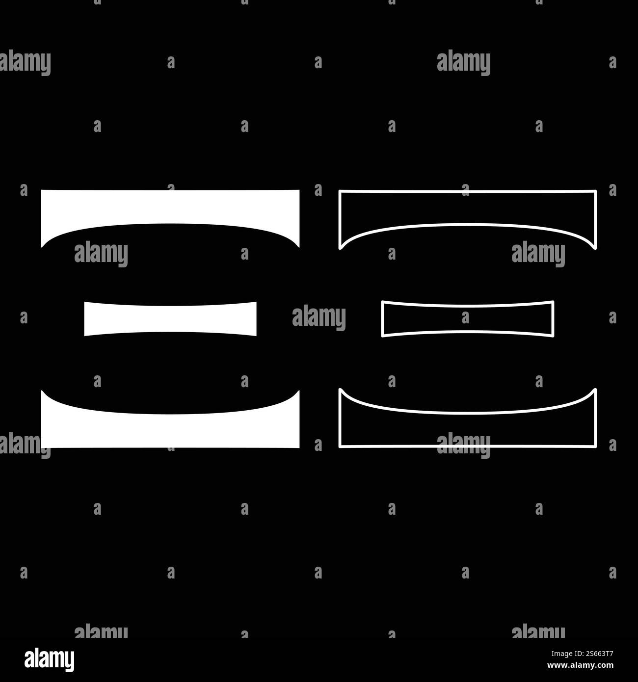 Ksi greek symbol capital letter uppercase font icon outline set white ...