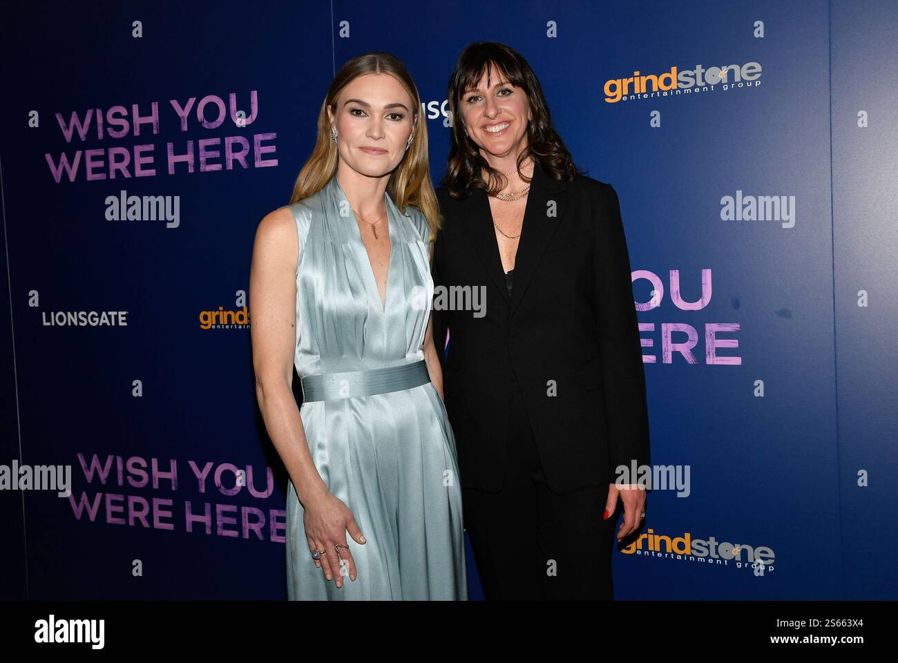 Julia Stiles, left, and Molly Conners attend the special screening of ...