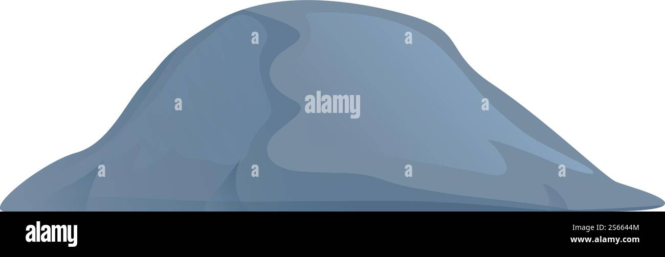 Cement pile icon. Cartoon of cement pile vector icon for web design ...