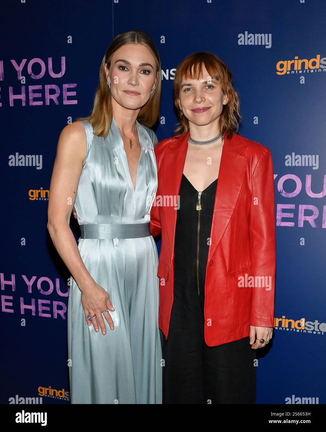 Julia Stiles, left, and sister Jane Stiles attend the special screening ...