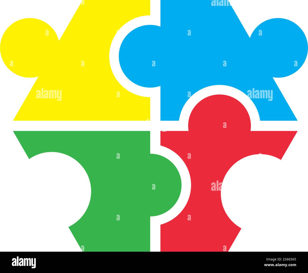community puzzle logo vector design Stock Vector Image & Art - Alamy