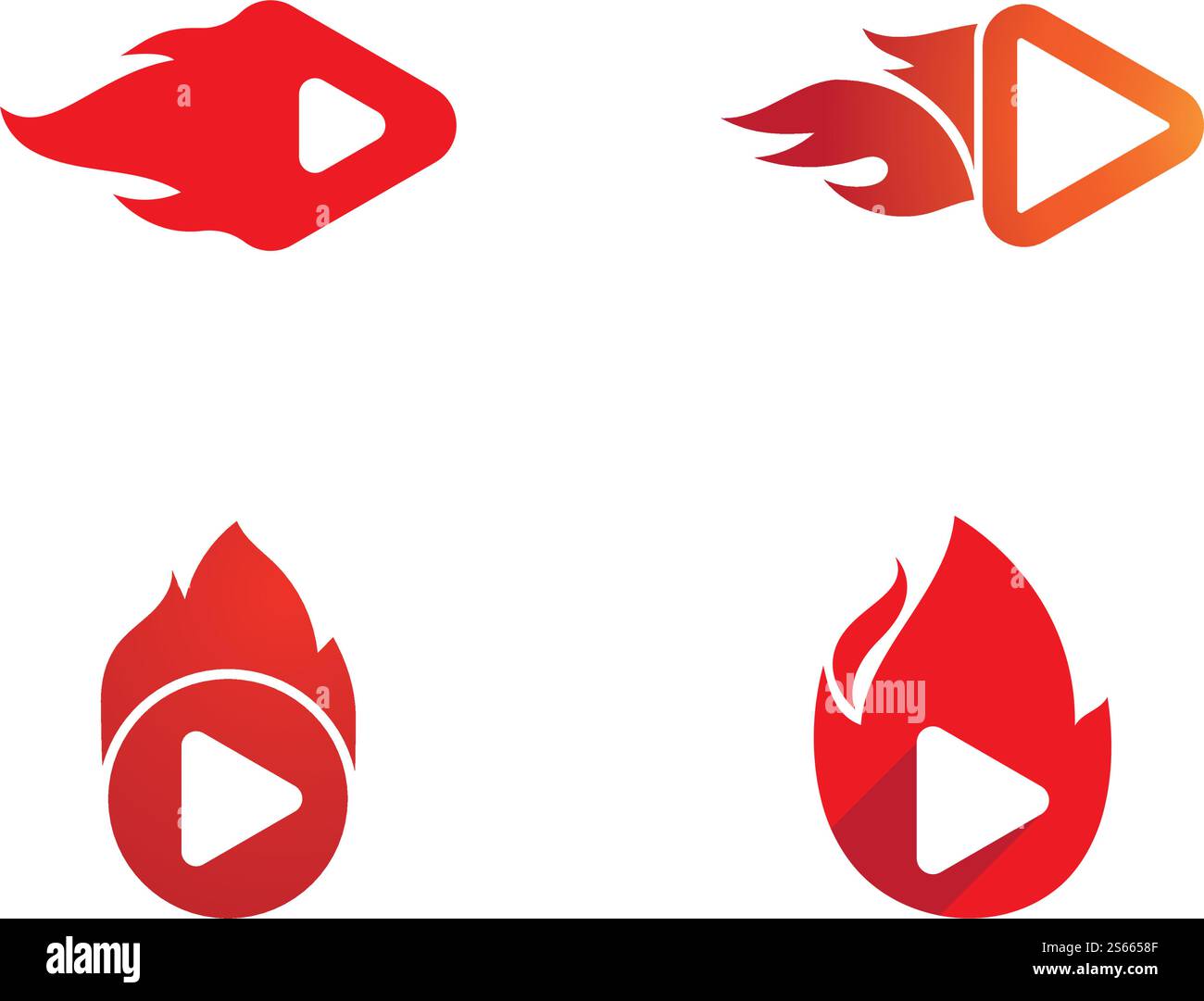 Hot Play logo Vector icon template Stock Vector Image & Art - Alamy