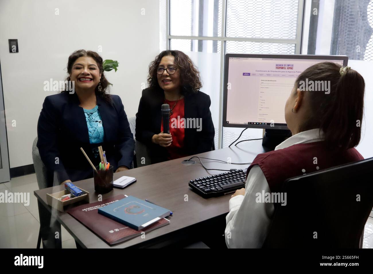 Mexico City's Secretary of Labor and Employment Promotion, Ines ...