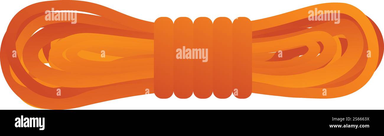 Carbine rope on rock Stock Vector Images - Alamy