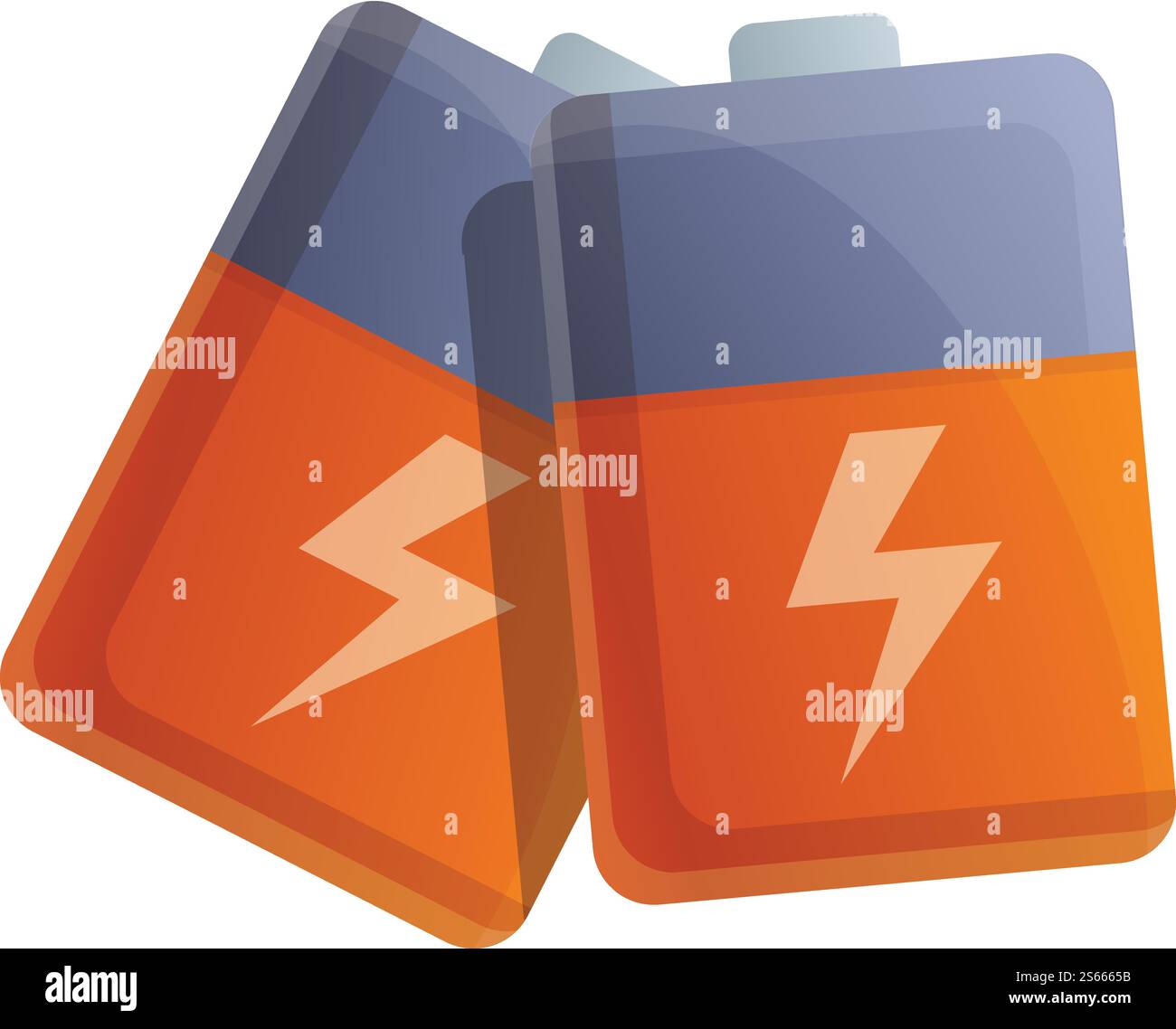 Survival battery pack icon. Cartoon of survival battery pack vector ...