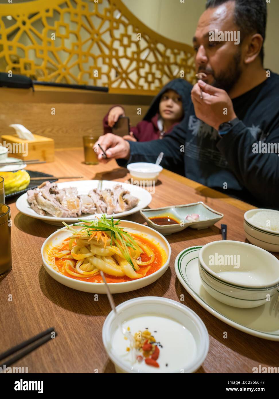 Chinese muslim restaurant serving many kinds of authetic Xian food for ...