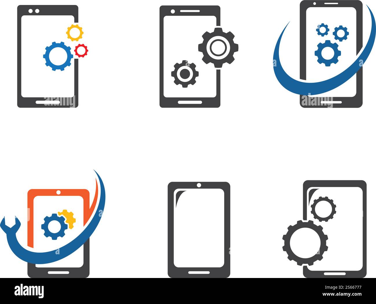 Electronic gadget repair Stock Vector Images - Alamy