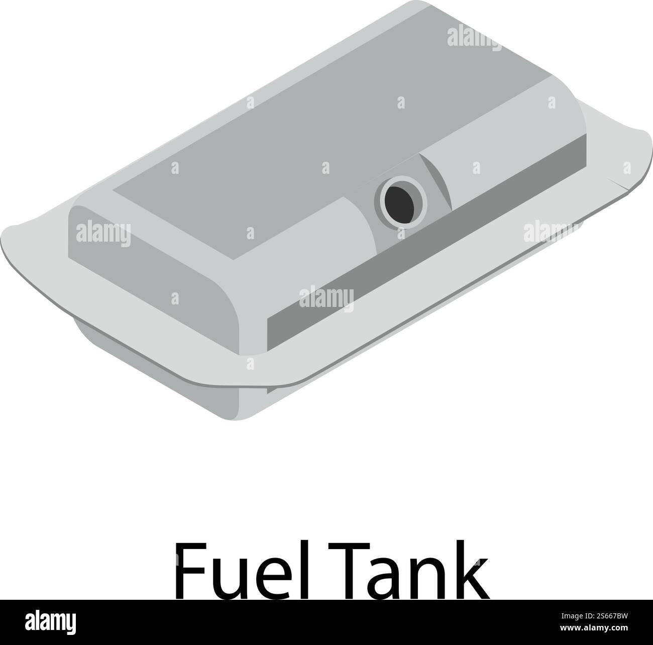 Fuel tank icon. Isometric of fuel tank vector icon for web design ...