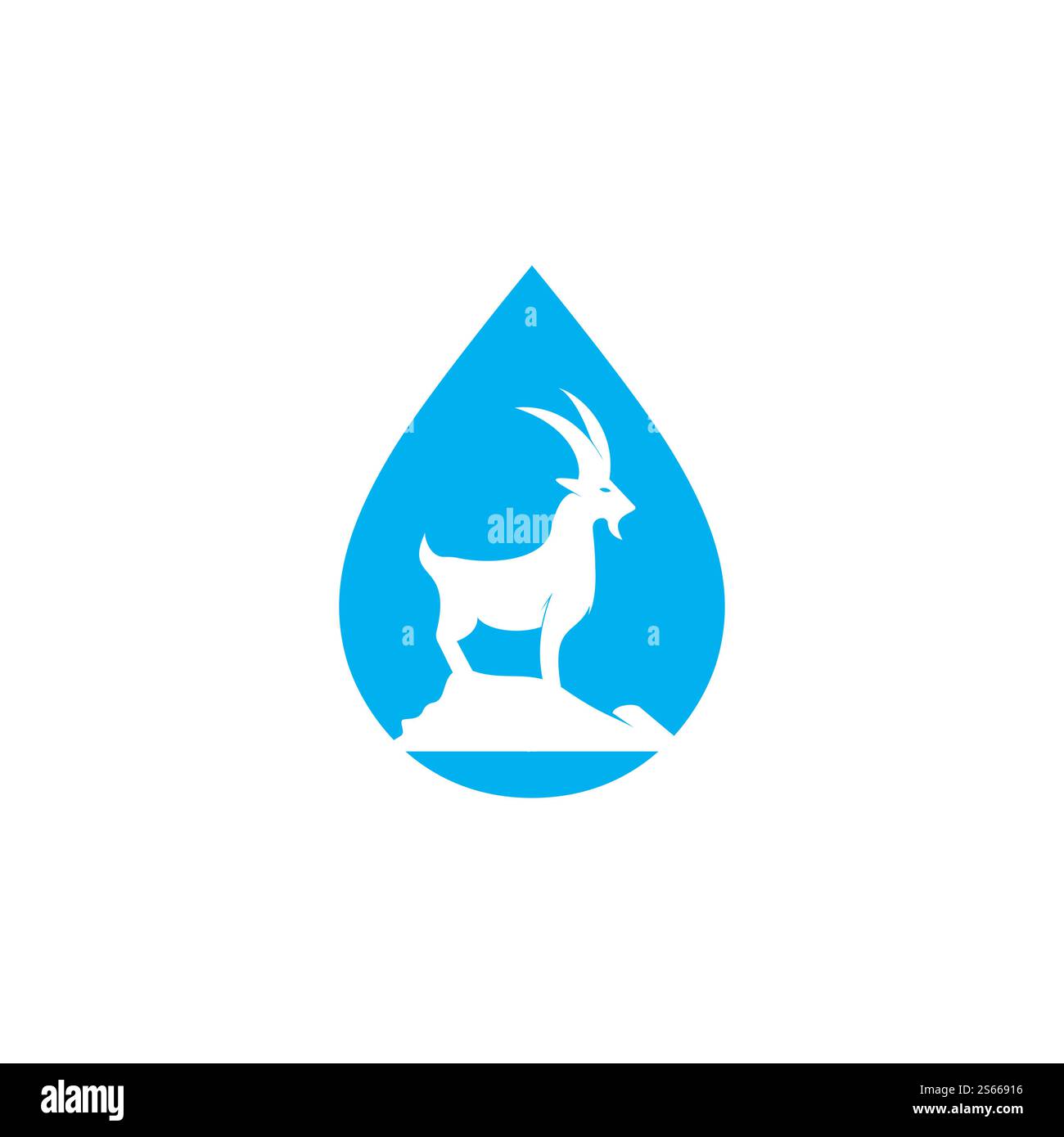 Goat sheep head ranch Stock Vector Images - Alamy