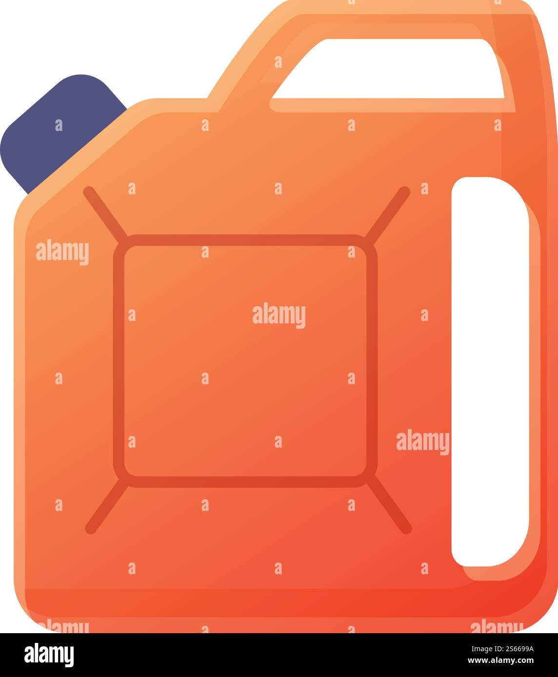 Plastic canister icon. Cartoon of plastic canister vector icon for web ...