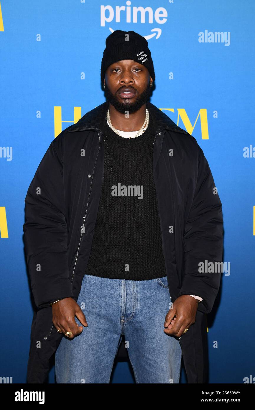 New York, USA. 15th Jan, 2025. Maurice Kamara attends the 'Harlem ...