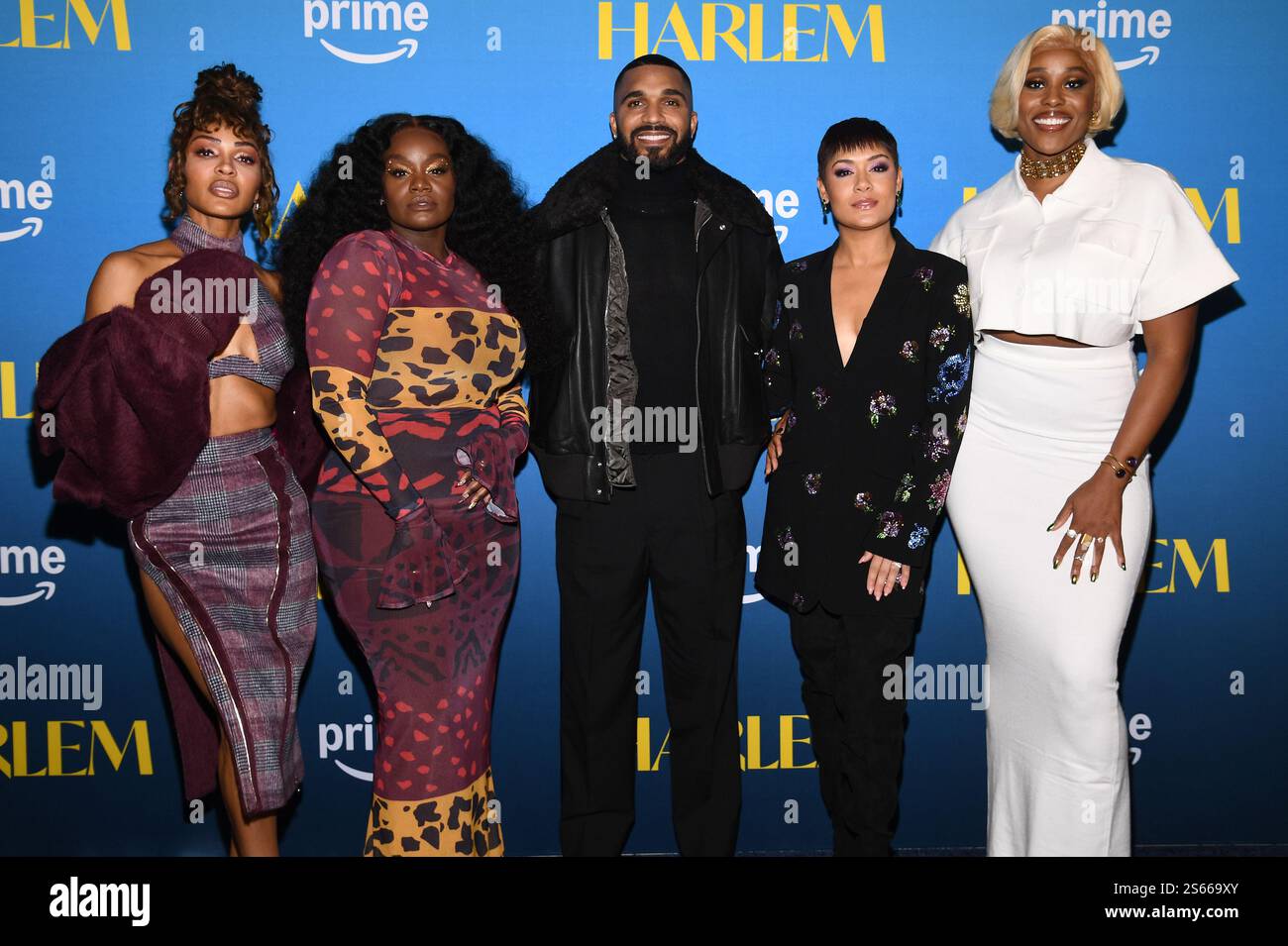 New York, USA. 15th Jan, 2025. (L-R) Meagan Good, Shoniqua Shandai ...