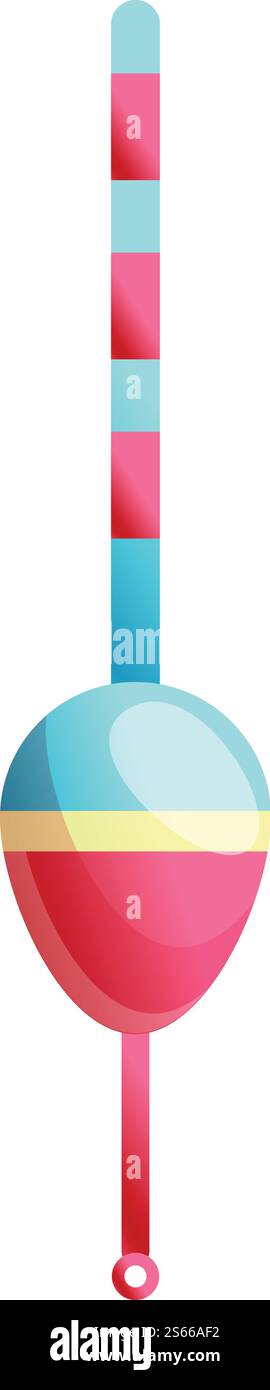 Swimmer bobber icon. Cartoon of swimmer bobber vector icon for web ...