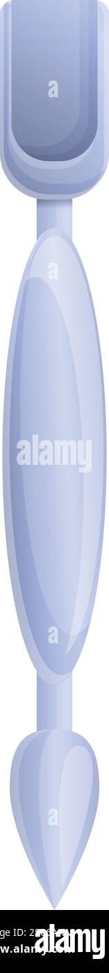 Cuticle nail pusher icon. Cartoon of cuticle nail pusher vector icon ...