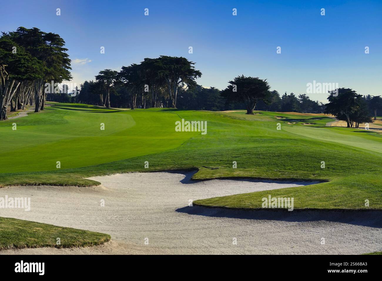 Seaside, California, USA 5th December, 2024 Front bunker protecting ...