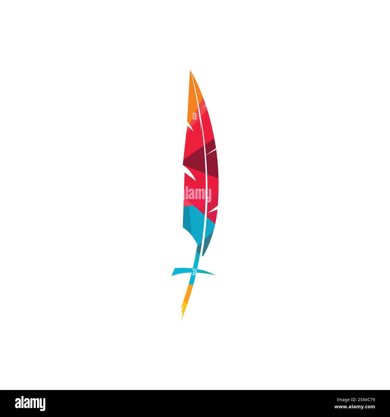 Feather christian cross logo design. Christian church logo concept ...