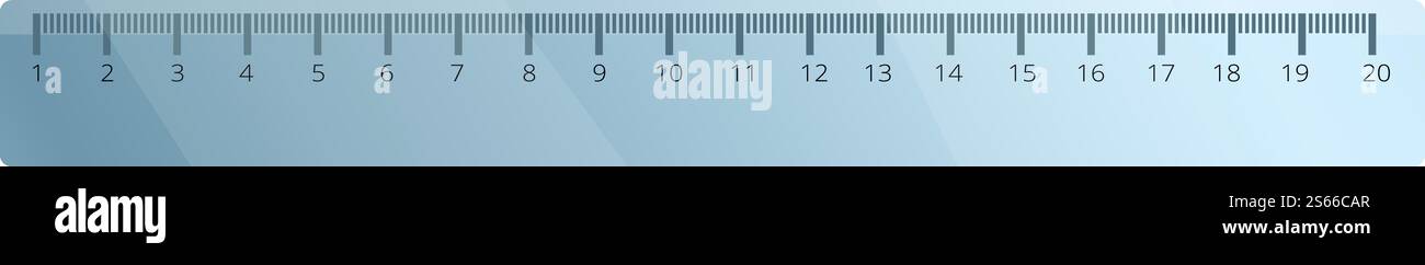 Steel ruler icon. Cartoon of steel ruler vector icon for web design ...