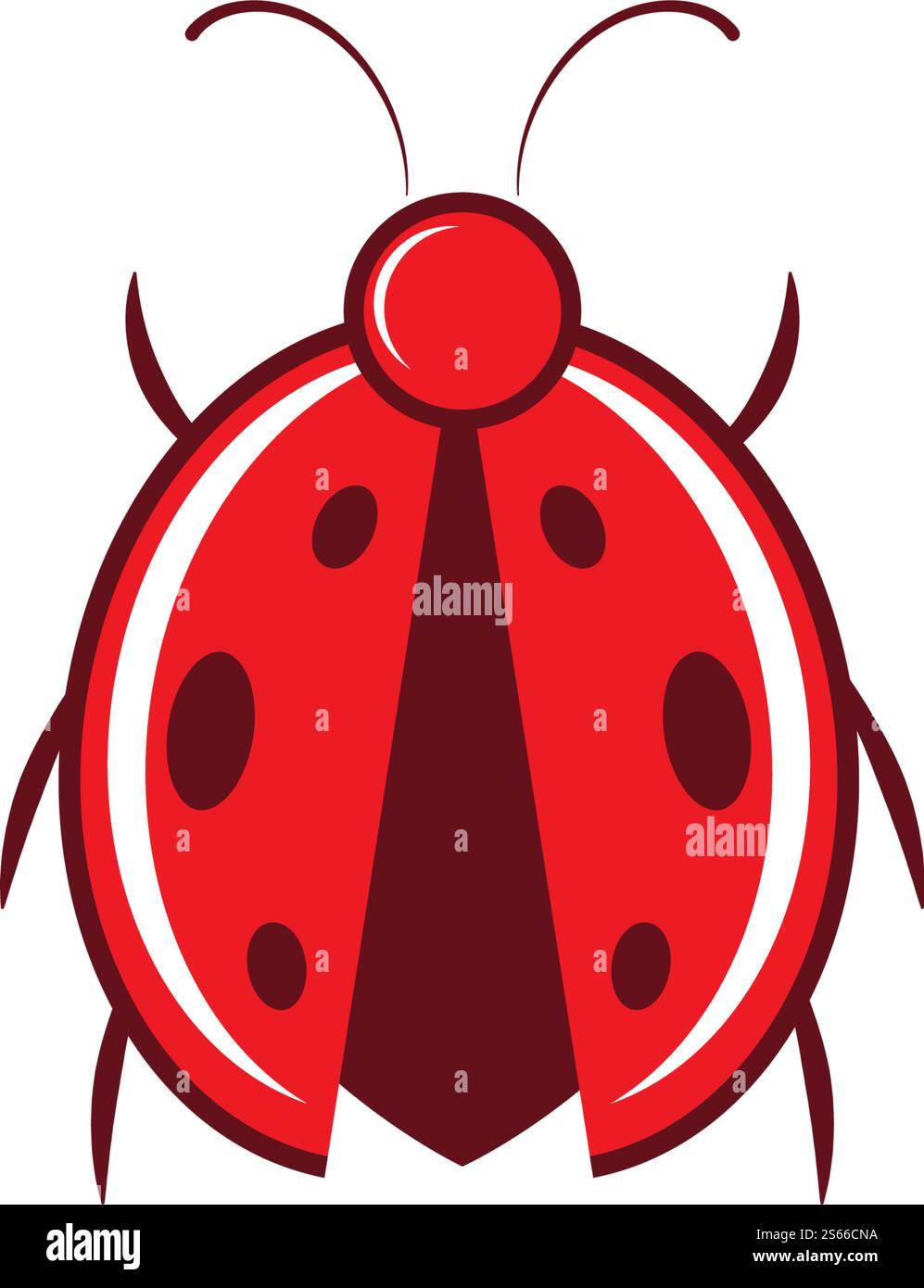Ladybug logo and icon vector template Stock Vector Image & Art - Alamy