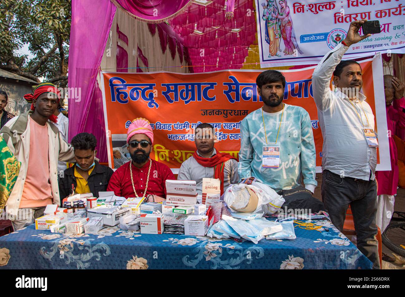 Streets are dotted with first Aid Camp during Bibaha Panchami Festival ...