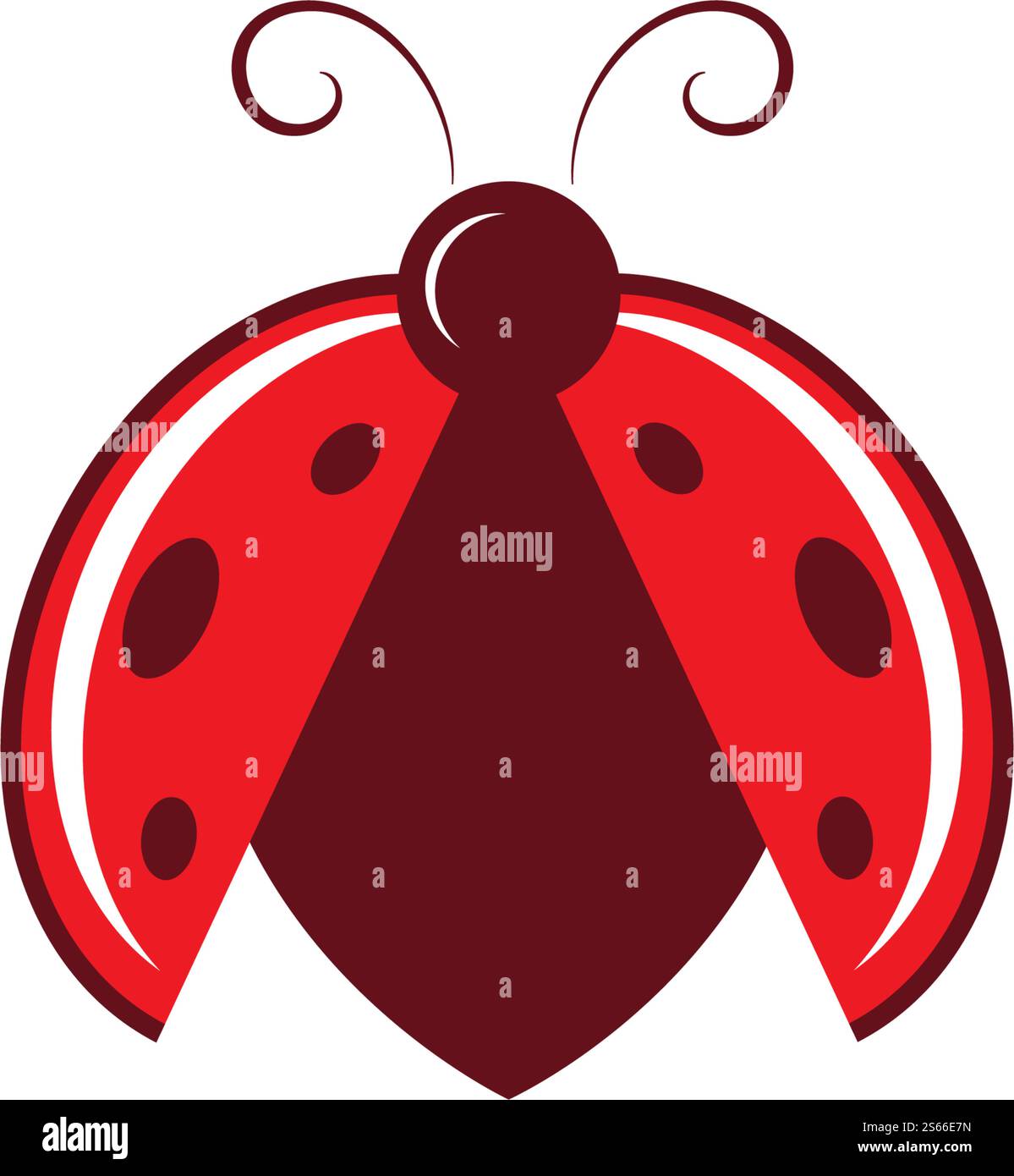 Ladybug logo and icon vector template Stock Vector Image & Art - Alamy