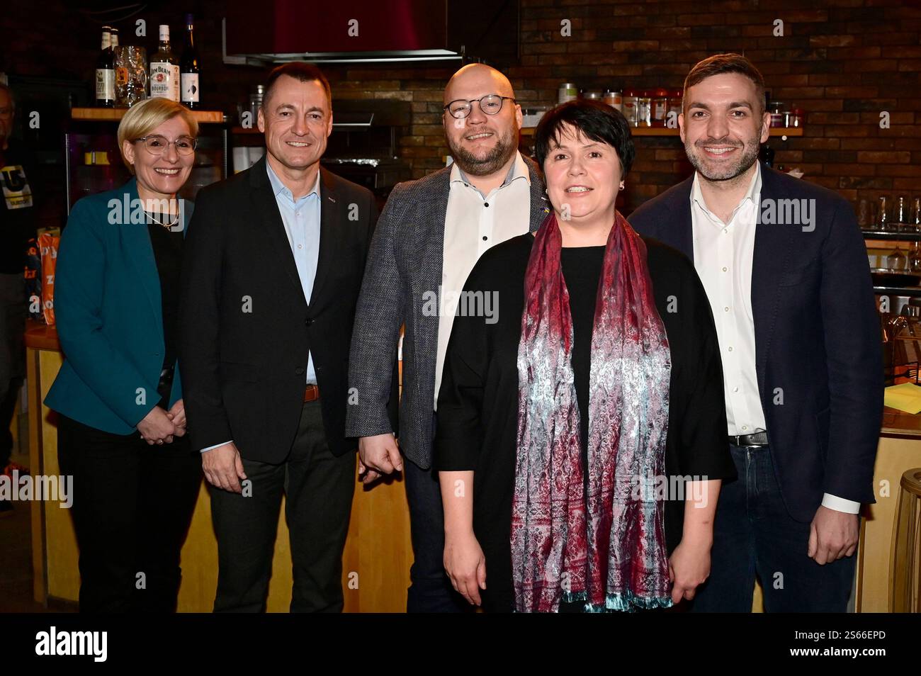 Anita Maaß, Torsten Herbst, Toralf Einsle, Kristin Schütz und ...