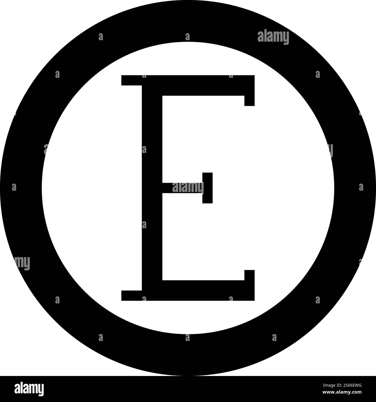 Epsilon symbol Black and White Stock Photos & Images - Alamy
