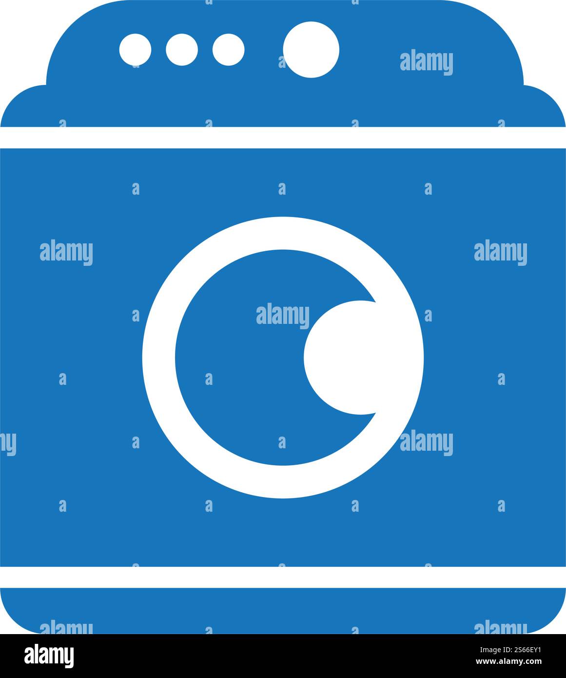 washing machine logo illustration template design Stock Vector Image ...